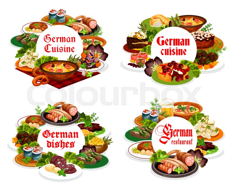 German Food Clipart