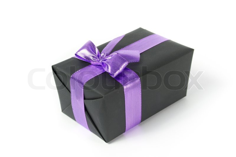 Purple Wrapped Present