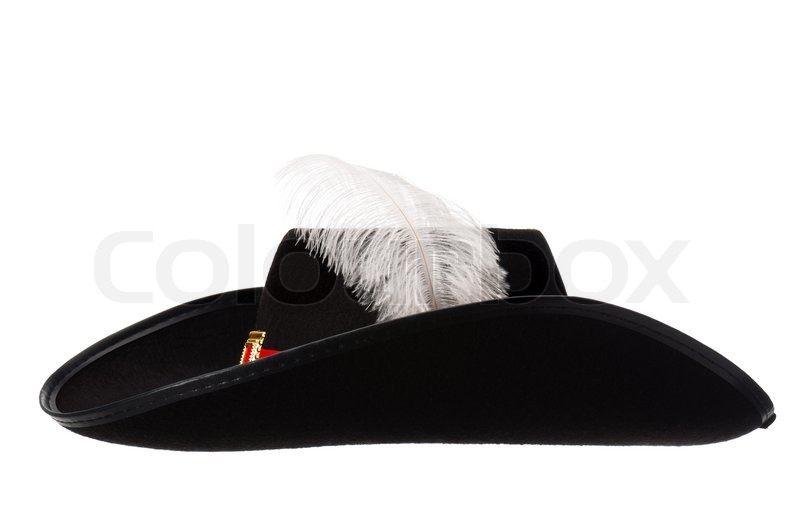Hat with feather | Stock image | Colourbox