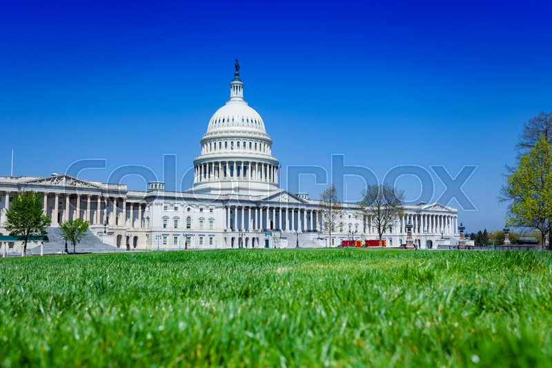 View of The United States Capitol ... | Stock image | Colourbox