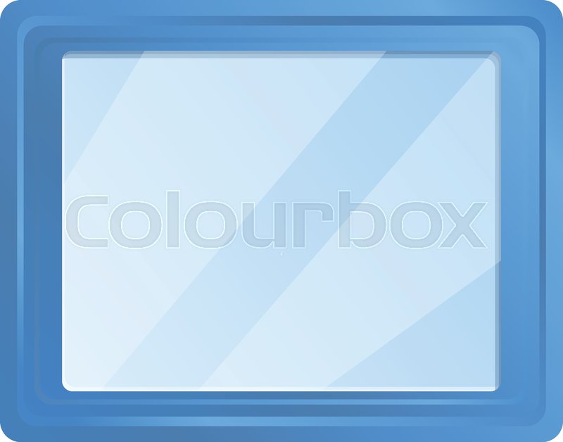 Museum photo frame icon. Cartoon of ... | Stock vector | Colourbox