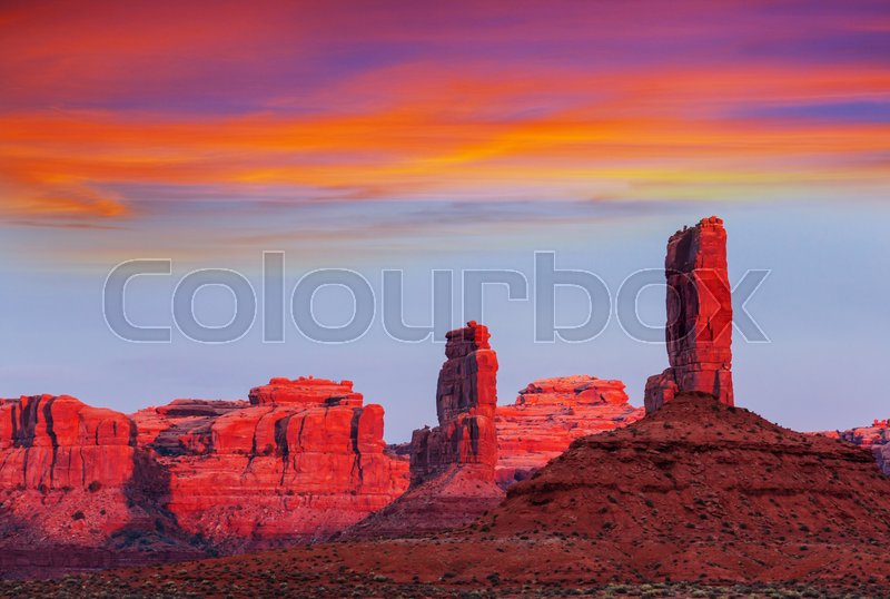 Beautiful landscapes of the American ... | Stock image | Colourbox