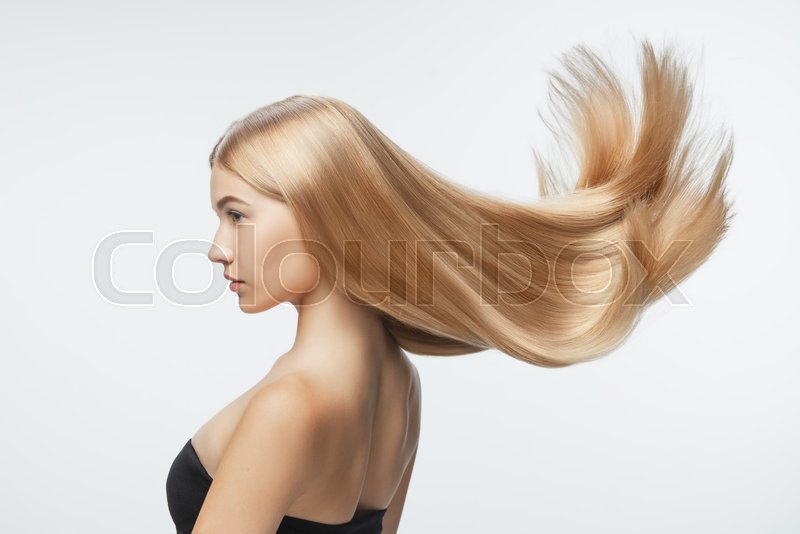 Long Flowing Hair Back