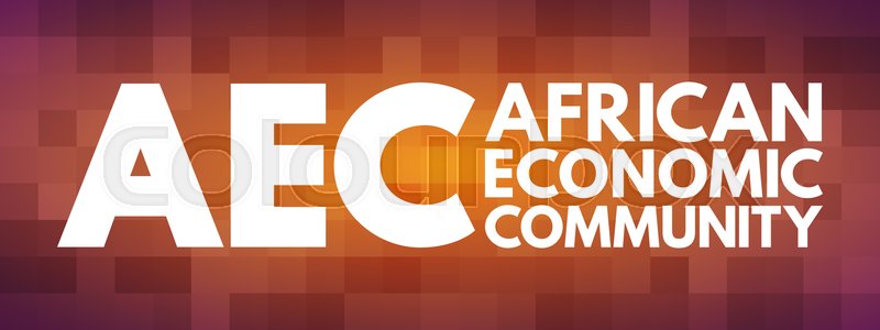 AEC - African Economic Community ... | Stock vector | Colourbox
