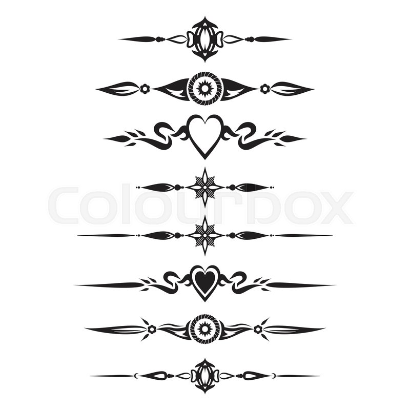 Text Divider Symbols