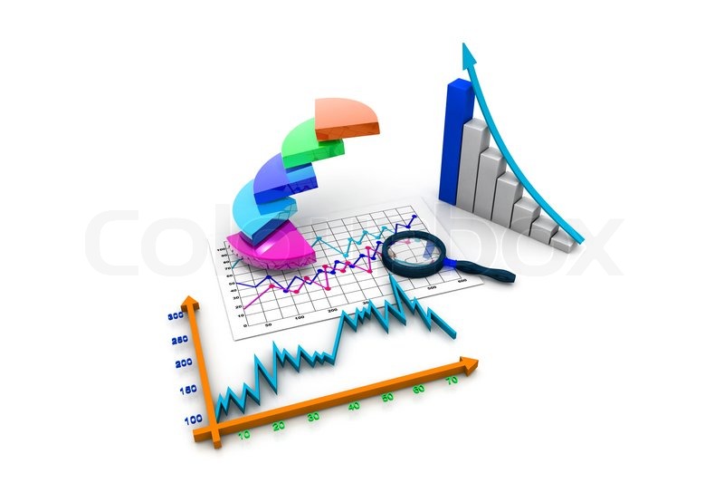 Diagram, chart, graph | Stock image | Colourbox