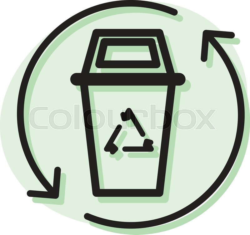 Waste Management Logo Vector