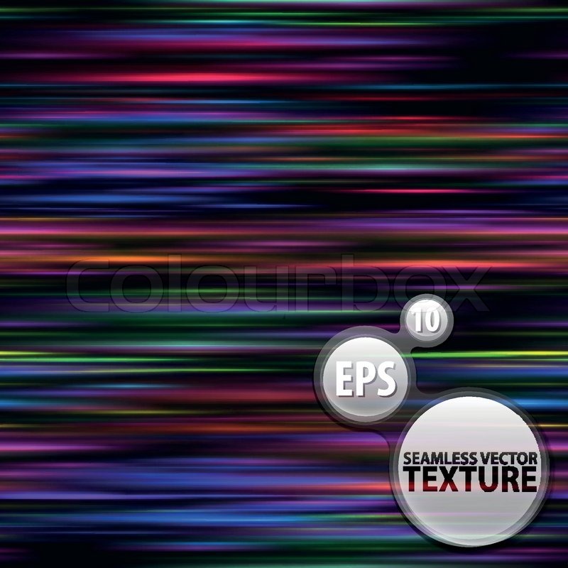 Seamless colorful motion lights ... | Stock vector | Colourbox
