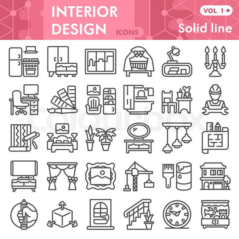 Interior Design Icons