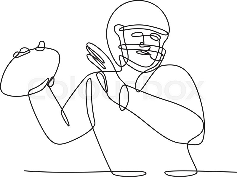 Quarterback Drawing