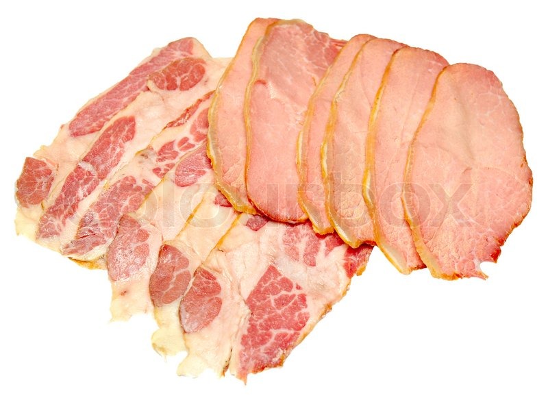 Meat slices | Stock image | Colourbox
