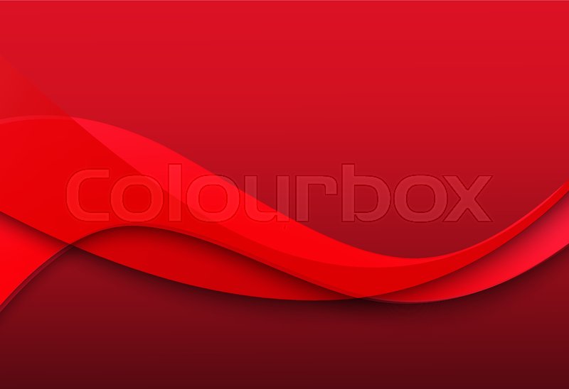 Red color background abstract art ... | Stock vector | Colourbox