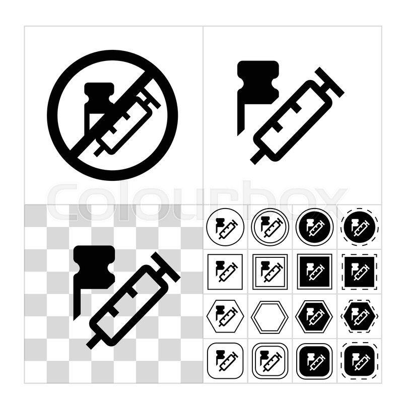 Drug icon | Stock vector | Colourbox