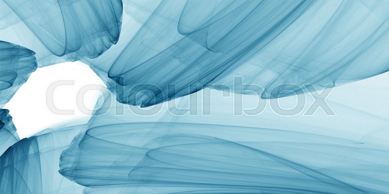 Blue abstract background, presentation ... | Stock image | Colourbox