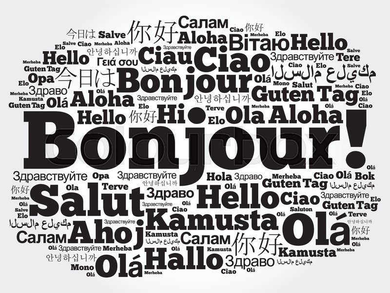 Bonjour Word