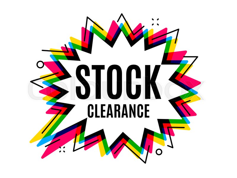 Inventory Clearance Sale
