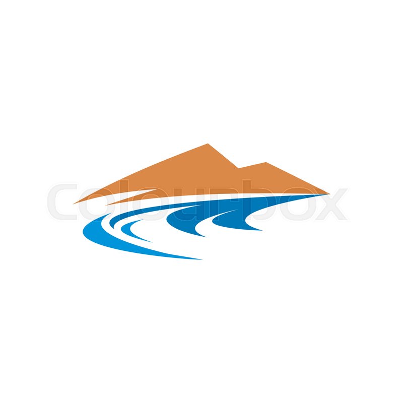 River Vector Logo