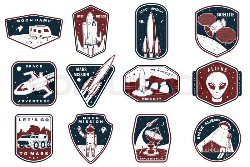 Mars Mission Patches