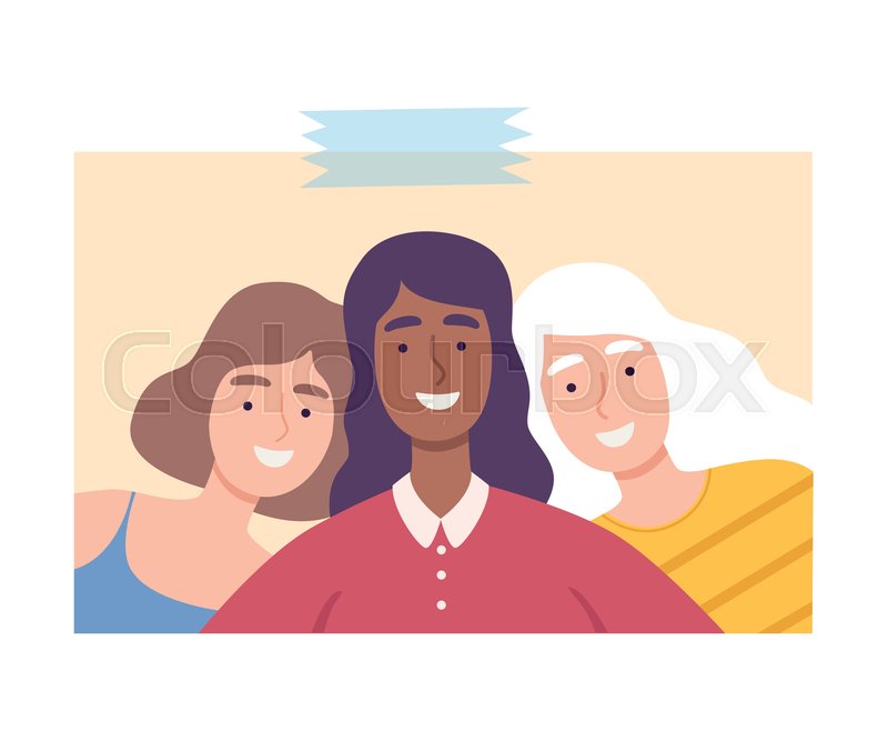 Spend Time With Friends Cartoon