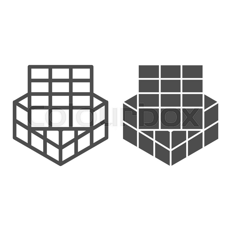 Cube Icon Vector