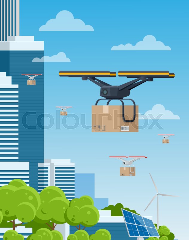 Quadcopter Drone Delivery