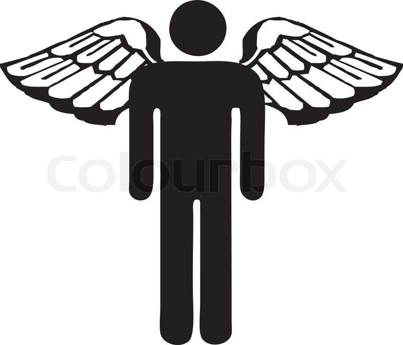 Symbol Engel | Stock-Vektor | Colourbox