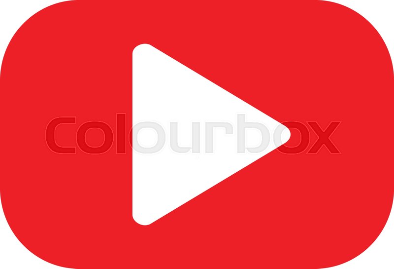 Play Button icon sign design | Stock vector | Colourbox