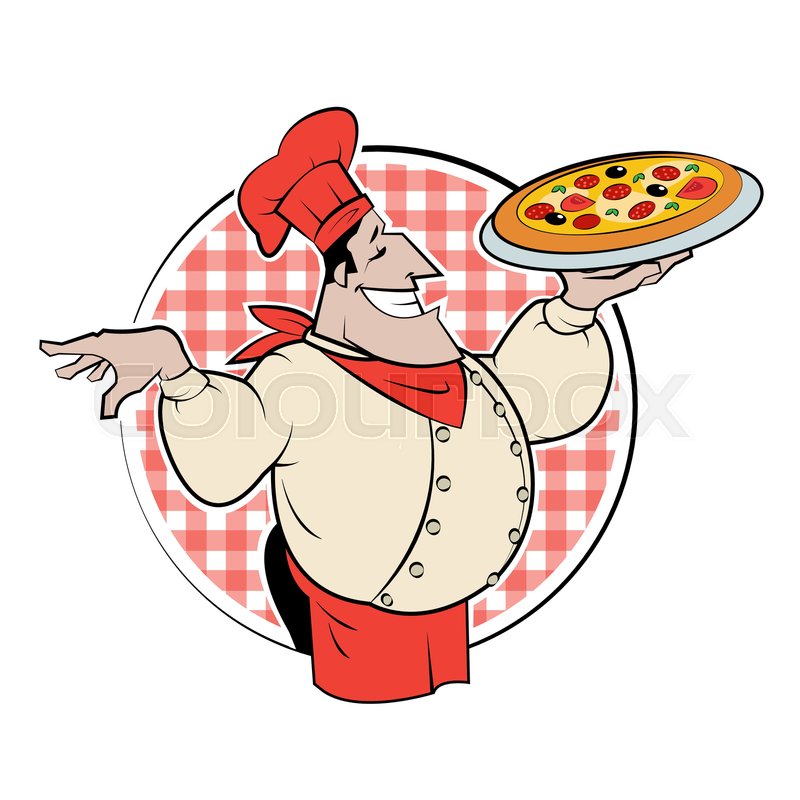 Illustration of an italian cartoon ... | Stock vector | Colourbox