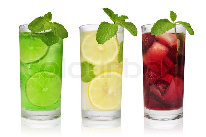 Refreshment drinks | Stock Photo | Colourbox
