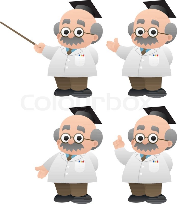 Professor | Stock vector | Colourbox