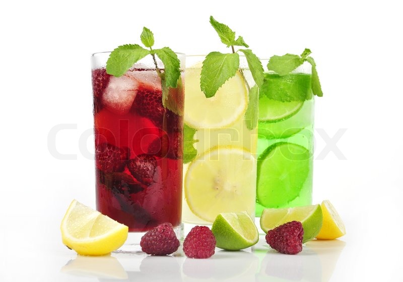 Refreshing drinks | Stock image | Colourbox