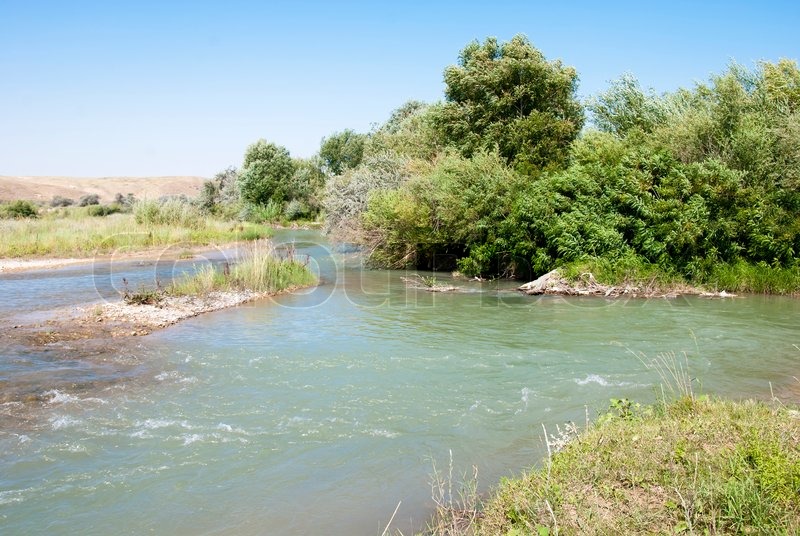 View of beautiful riverscape | Stock image | Colourbox