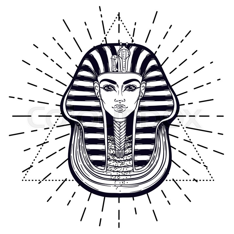 Printable Coloring Pages King Tut