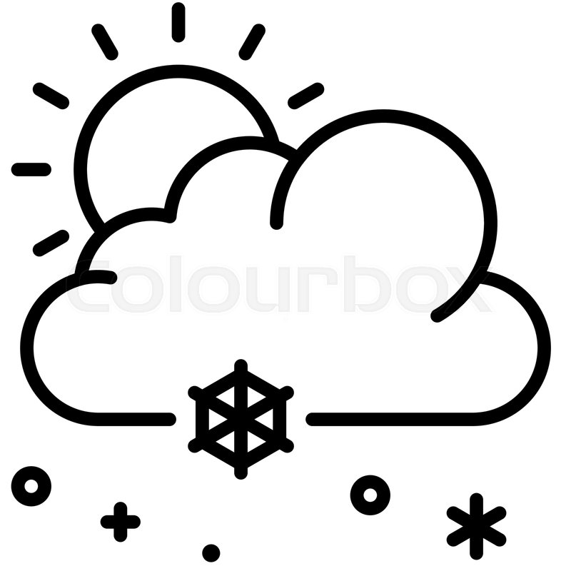 Sun And Snow Clipart