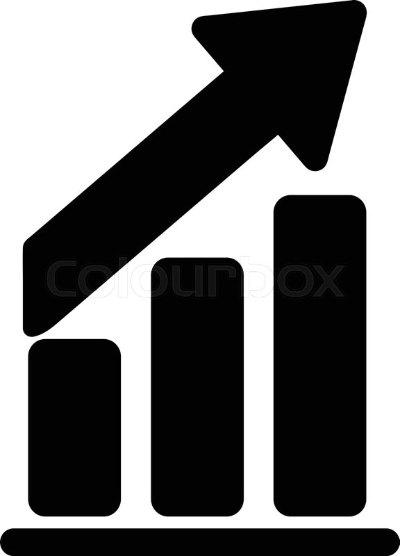 Trend icon sign design | Stock vector | Colourbox