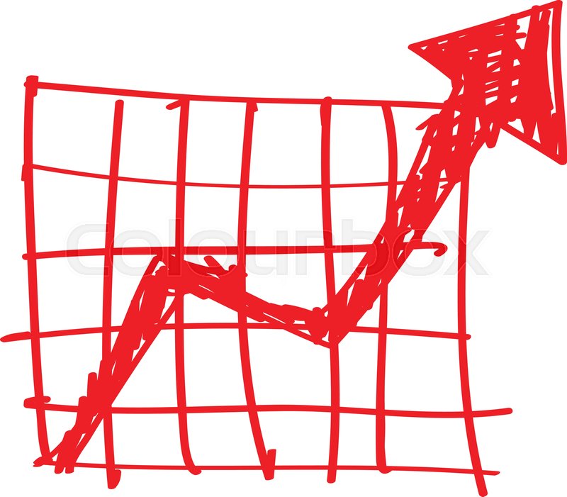 Trend icon sign design | Stock vector | Colourbox