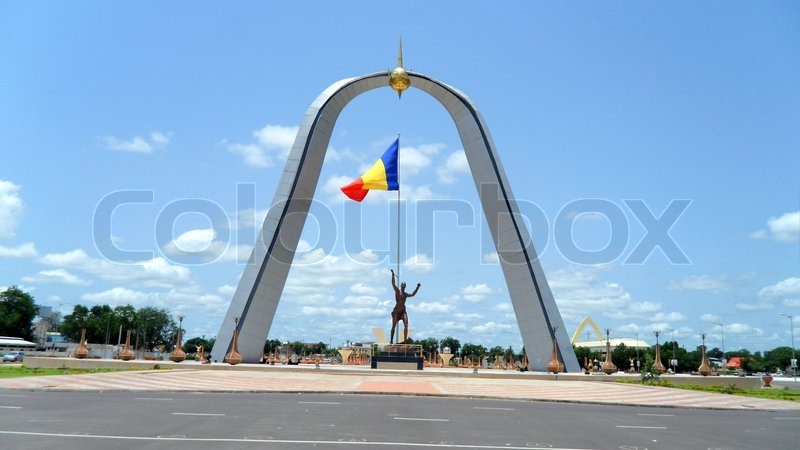 Place de la Nation, N'Djaména (Tchad) | Stock Photo | Colourbox