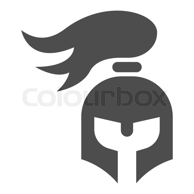 Knight Helmet Silhouette
