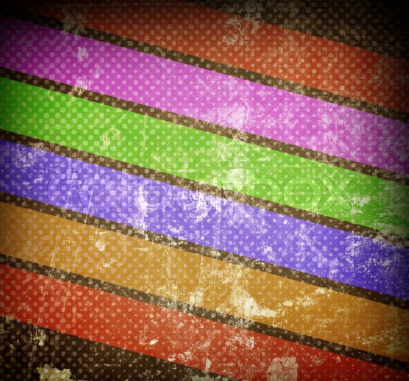 Abstract lines on grunge background | Stock image | Colourbox