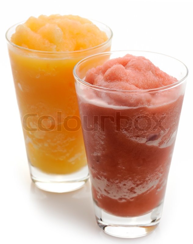 Smoothie glasses | Stock image | Colourbox