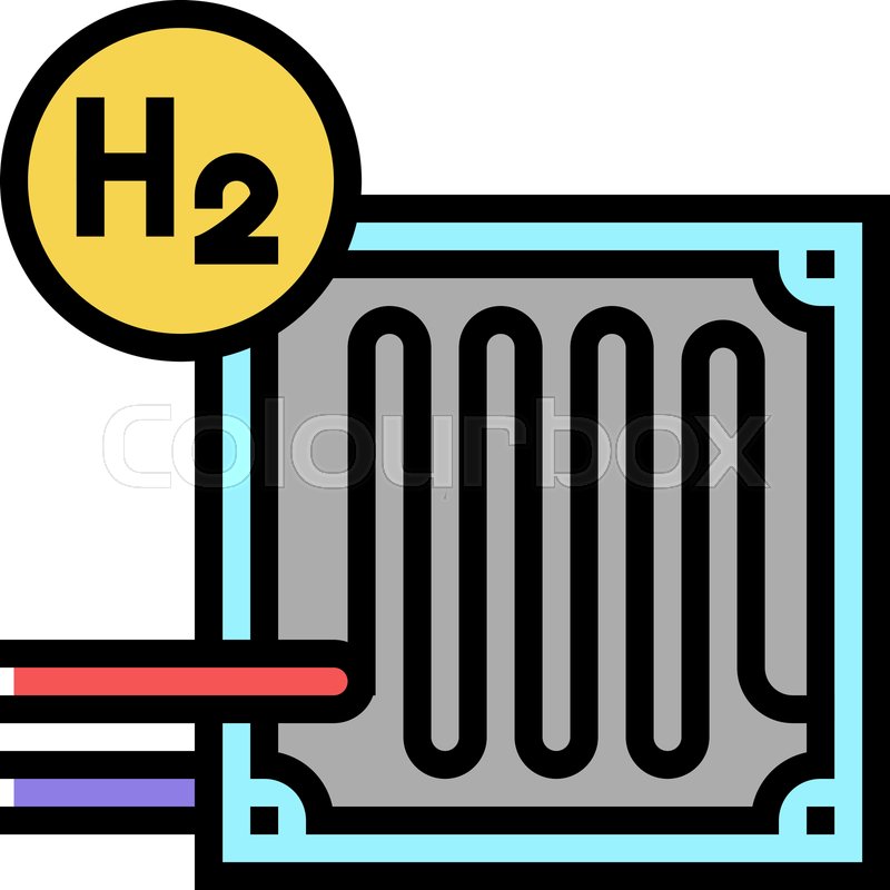 Hydrogen Fuel Symbol