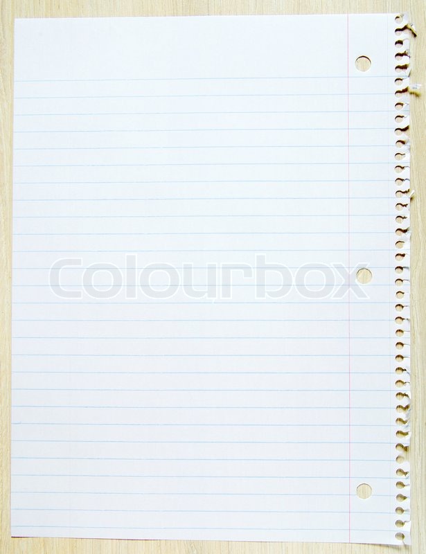 Paper sheet | Stock image | Colourbox