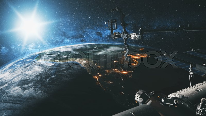 Sun From Space Station