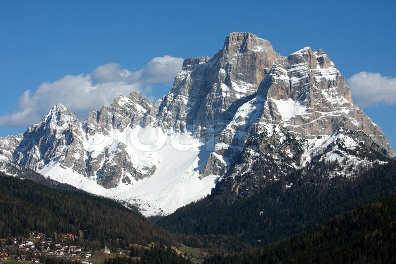 Wide valley | Stock image | Colourbox