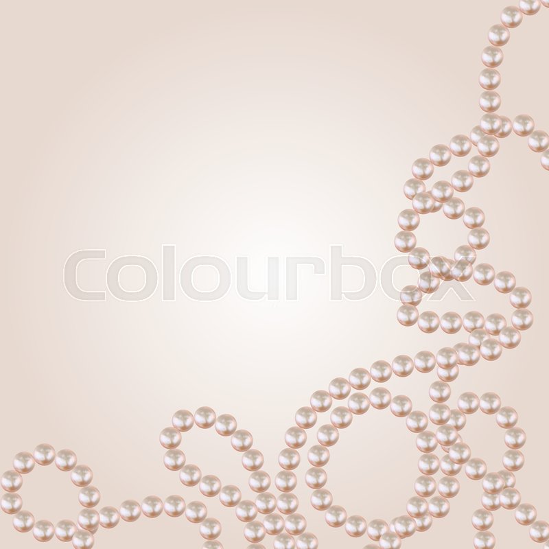 String Of Pearl Border