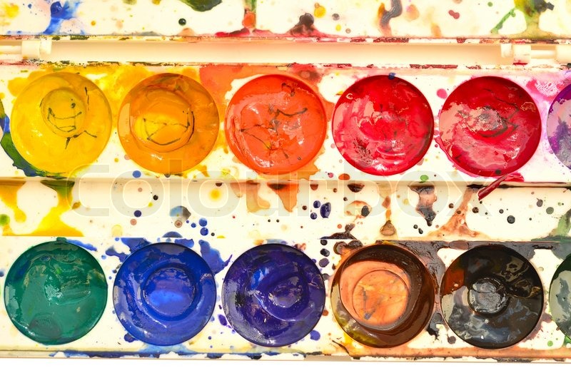 Color pallet | Stock image | Colourbox
