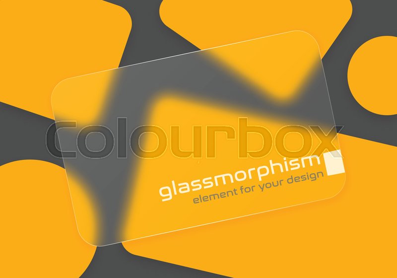 Frosted Glass Vector Designs