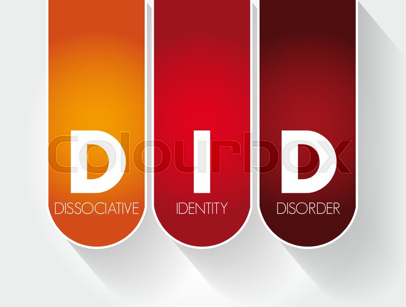 DID - Dissociative Identity Disorder ... | Stock vector | Colourbox
