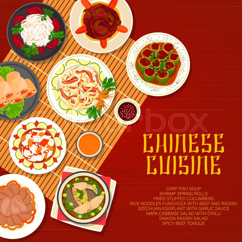 Chinese Food Items Menu