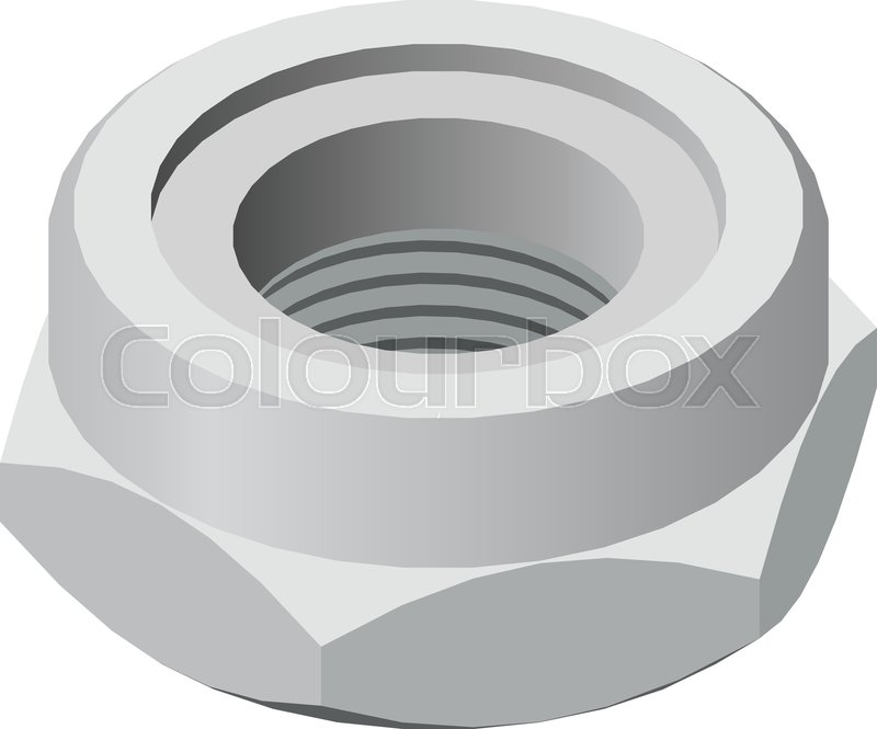 Screw icon. Isometric of screw vector ... | Stock vector | Colourbox